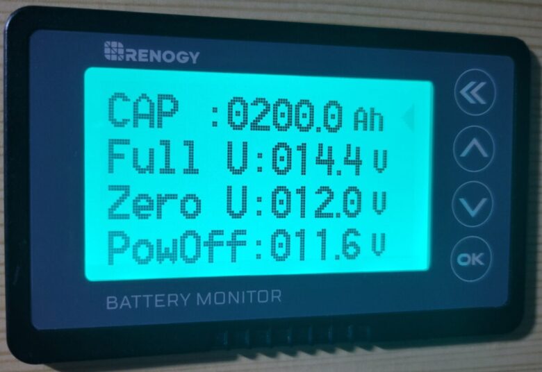 RENOGY RBM500 バッテリーモニターの設定値と設定方法【Li Time(Ampere Time)バッテリー向け】 - 車中泊仕様 ...